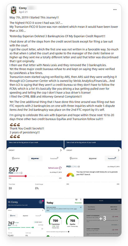 Credit Secrets: Official Site of the Book | Featured on Larry King